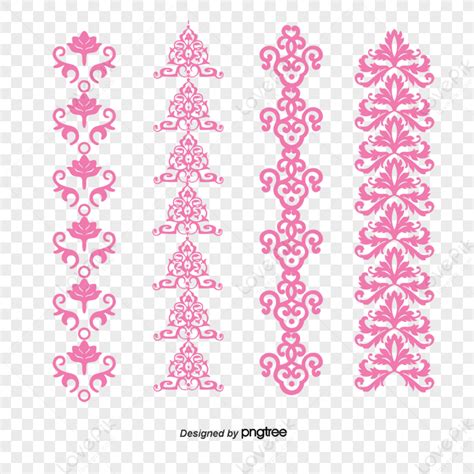 고전 식물 일러스트 금색 무늬 패턴 벡터 소재 전통 문양 전통문양 Png 일러스트 무료 다운로드 Lovepik