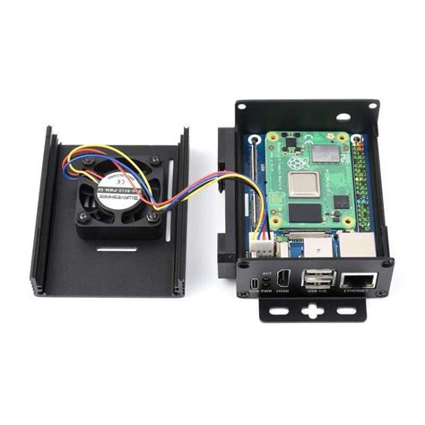 Mini Computer Advanced Version RPi Compute Module 4 WS 23926 Base Board Metal Case Power Supply