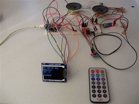 Step By Step Guide Build An Esp8266 Fm Radio With Infrared Remote Control And Tft Display