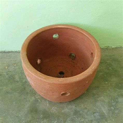 Jual Pot Tanah Liat Model Gelas D21cm Shopee Indonesia