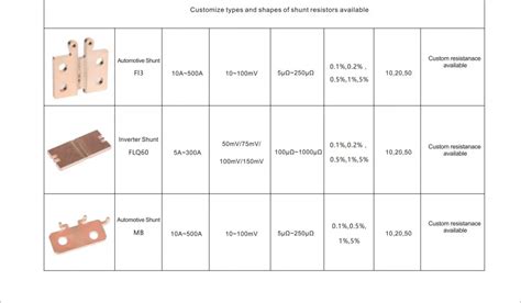 High Precision Dc Shunts Leeyd