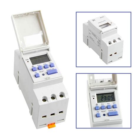 Ac 220v Digital Time Switch Weekly Programmable Electronic Timer