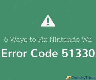 Ways To Fix Nintendo Wii Error Code Paperblog
