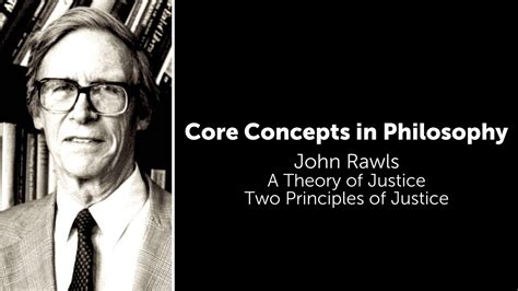 John Rawls A Theory Of Justice Two Principles Of Justice