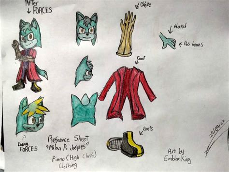 [sonic Oc] Reference Sheet Milan P Jaques By 009anewcomer On Deviantart