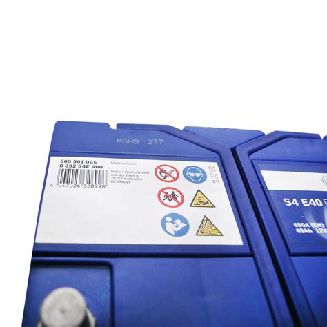 Автомобільний акумулятор BOSCH EFB Asia 65Ah 650A R+ D23 (S4E 400 ...
