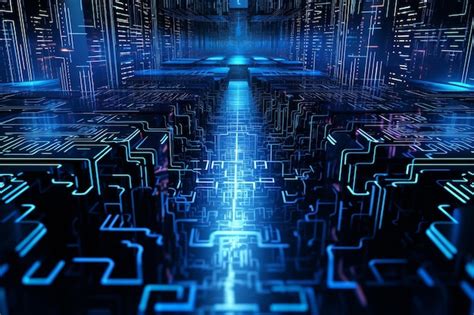 Premium Photo Digital Network And Artificial Intelligence Concept