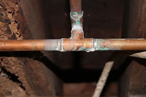 Corrosion On Copper Pipe Fittings Fischer Plumbing