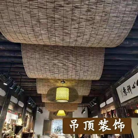 蘆葦簾子裝飾復古草編窗簾遮陽禪意門簾隔斷屏風卷簾遮擋竹簾日式 露天市集 全台最大的網路購物市集