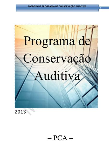 Modelo Pca 04022013 1 Pdf