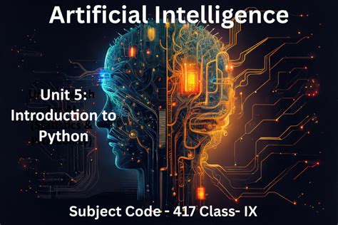 Unit 5 Introduction To Python Ai Course Class Ix Data Science