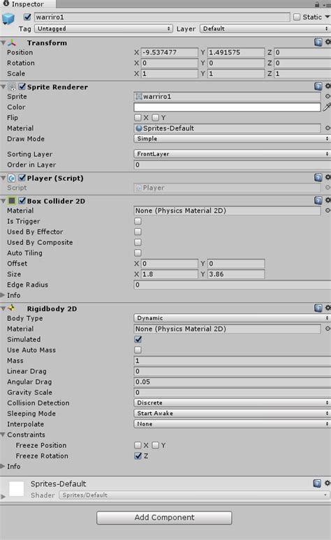 [2d] [isometric] how to disable pushing between two characters