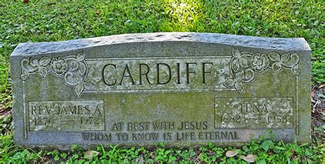Rev James Alexander Cardiff 1876 1972 Find A Grave Memorial