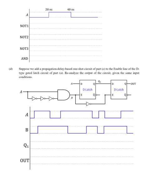 Solved A Determine The Final Output States Over Time For Chegg Com