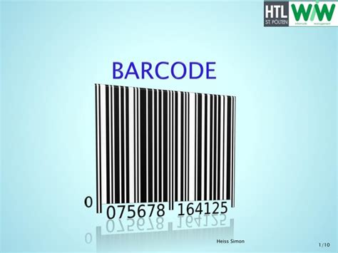 PPT BARCODE PowerPoint Presentation Free Download ID