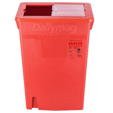 18 Gallon 68l Super Big Capacity Medical Sharps Container Sharps