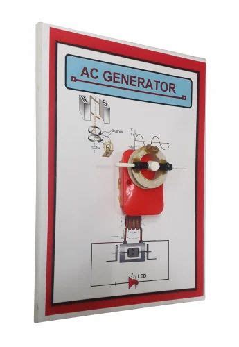 Physics Ac Generator A4 Size Project Wood At ₹ 600 In New Delhi Id 12878922462