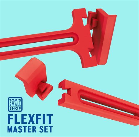 Flexfit Modular Cnc Clamping System Plywood Master Set Physical Product Etsy