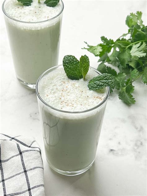 Masala Chaas Indian Spiced Buttermilk Indian Veggie Delight