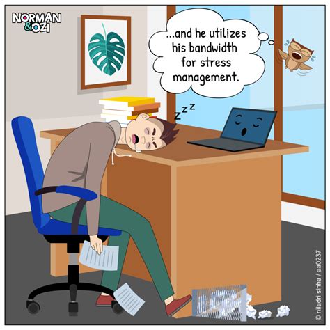 Mental Stress Cartoon Funny