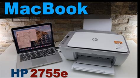 Hp Deskjet 2755e Setup Macbook Wifi And Usb Data Cable Setup For Print And Scan Youtube