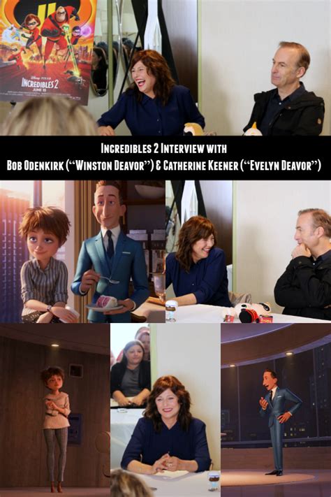 Incredibles 2 Interview With Bob Odenkirk “winston Deavor