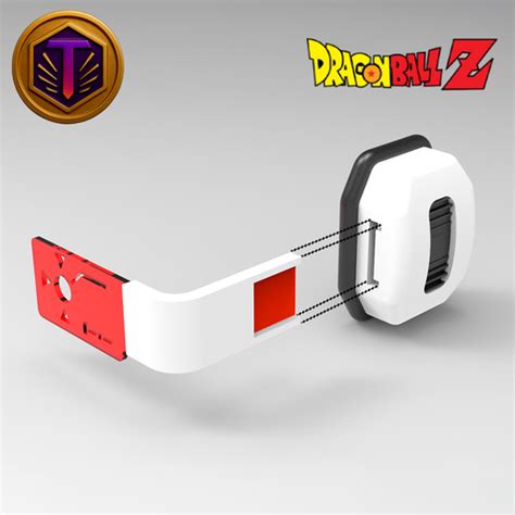 🐉 Tracker Scouter Dragon Ball・ Stl File For 3d Printing・cults