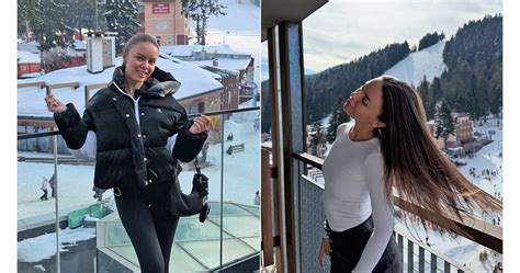 Виктория Капитонова за първи път на ски