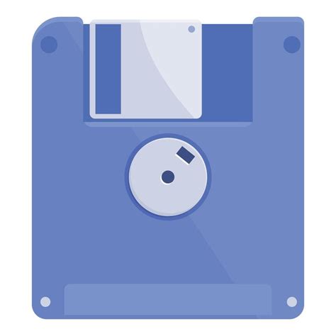 Blue Floppy Disk Representing Saving Data Concept 51487066 Vector Art At Vecteezy