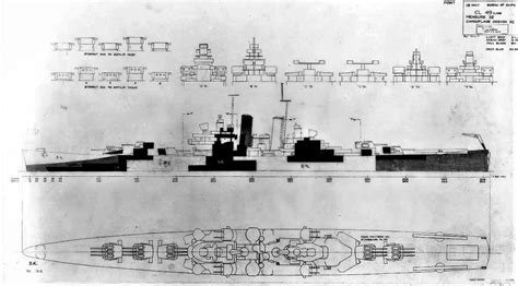 Brooklyn Class Light Cruiser St Louis Subclass Uss St Louis Cl 49