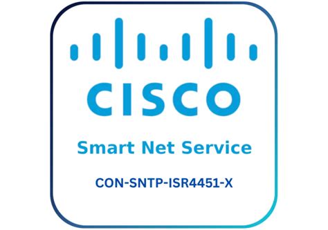 Con Sntp Isr4451 X Cisco Warranty Support Amp Uk Price