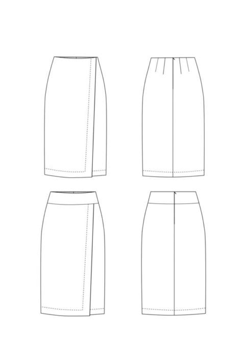 Выкройки Юбки: купить и скачать готовую выкройку в LaForme