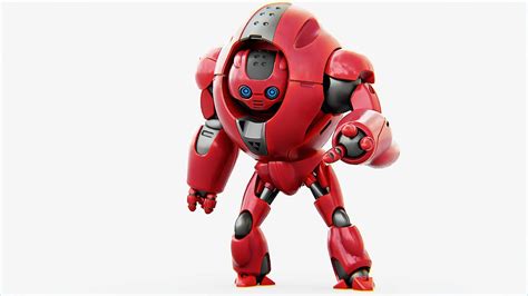 ASTRONAUT BOT V RIGGED CGTrader