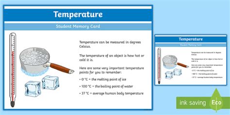 Sixth Class Temperature Fact Cards Teacher Made Twinkl Sixth Class Temperature Fact Cards Teacher Made Twinkl
