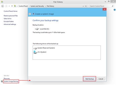 How To Create A System Image Backup In Windows 10