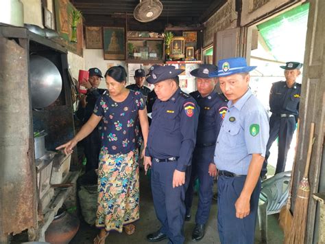 ကျိုက်လတ်မြို့မဈေးကြီးအတွင်း မီးဘေးအန္တရာယ်ကင်းရှင်းရေး ကွင်းဆင်းစစ်ဆေး Information And Public