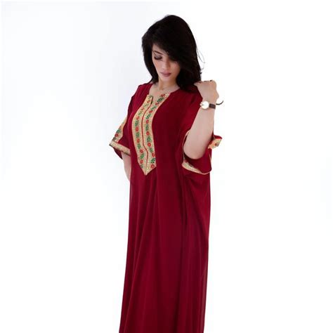 جلابية سهرة شيفون بحزام