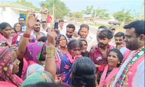 Pilot Rohit Reddy Campaigns In Peddemul Mandal In Tandur