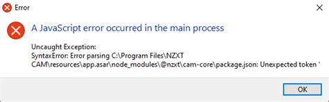 Cam Suddenly Stopped Working And I Cant Uninstall Rnzxt