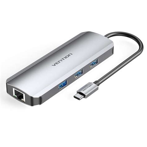 Vention Usb C Multi Functional 8 In 1 Docking Station Ven Tokhb