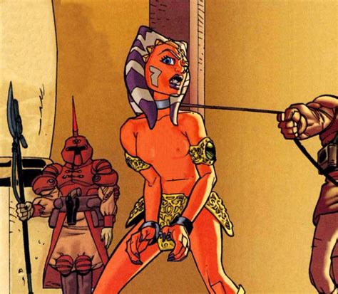 Rule 34 1girls 2boys Ahsoka Tano Angry Armlet Armor Armwear Axe