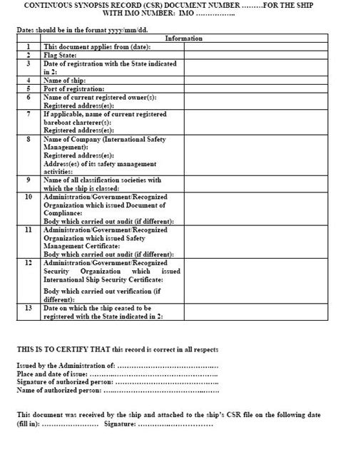 Continuous Synopsis Record Csr What It Is And How To 52 Off
