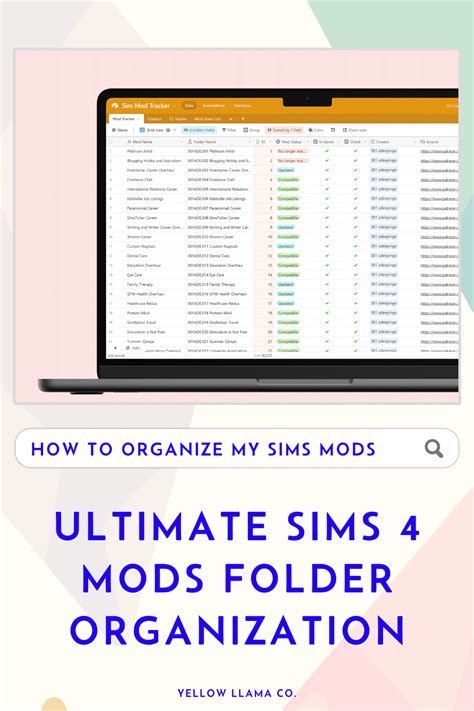 how i organize my mods folder for the sims 4 artofit