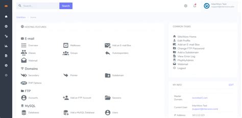 Sneak Peek At The New Ui Siteworx Interworx