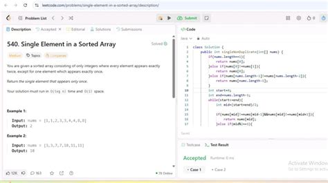 100daysofcode Leetcode Java Binarysearch Dsa Codingpractice Day27 Shivi Chauhan