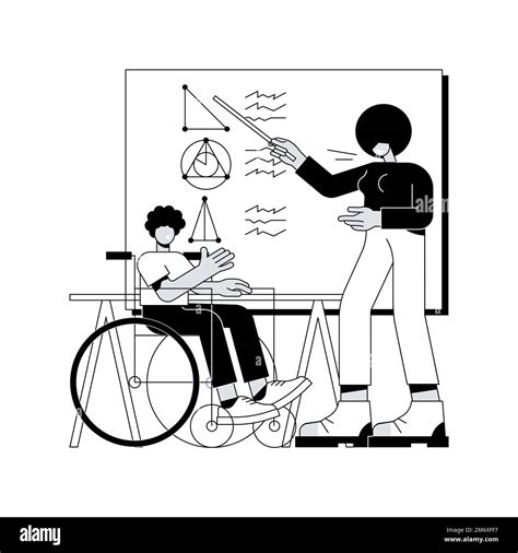 Inclusive Education Abstract Concept Vector Illustration Inclusive Classroom Education For