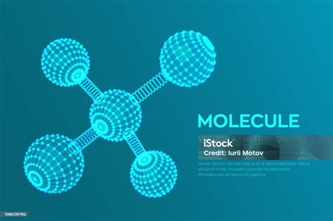 분자 구조입니다 Dna 원자 신경 분자 그리고 화학 수식입니다 3d 과학 분자 의학 과학 기술 화학 생물학에 대 한 배경 벡터
