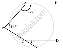 In The Given Figure If AB CD Then X Mathematics Shaalaa