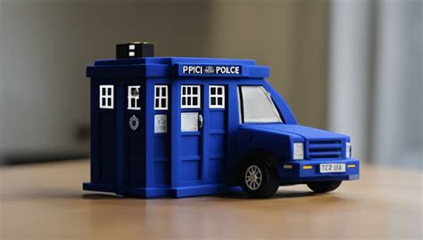 Raspberry Pi Doctor Tardis 3d Printed Project