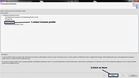 Ibm Websphere Application Server Creating Custom Profile Or Managed Node In Websphere